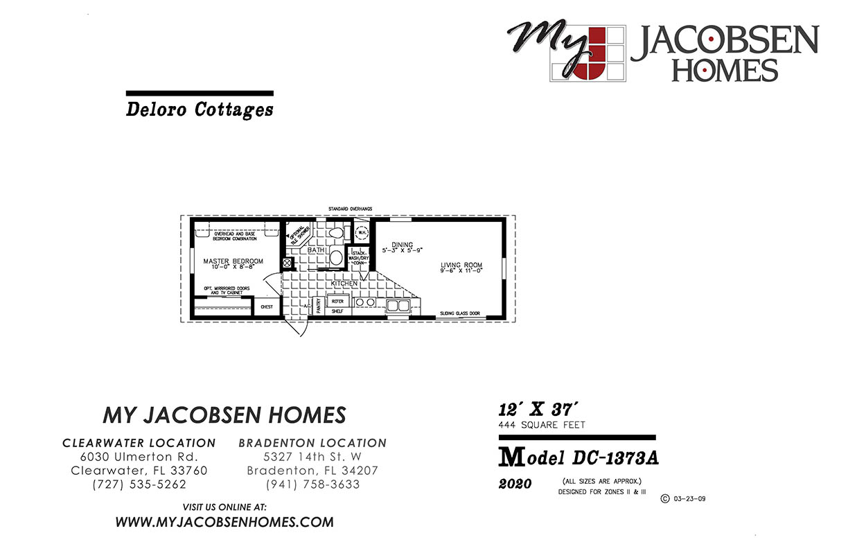 DC-1373 - Jacobsen Manufactured Home - MY JACOBSEN HOMES OF FLORIDA