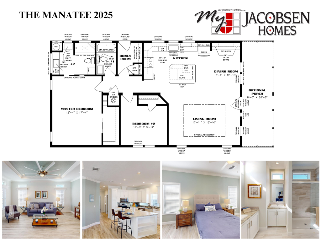 MANUFACTURED HOME FLOOR PLANS - MY JACOBSEN HOMES OF FLORIDA